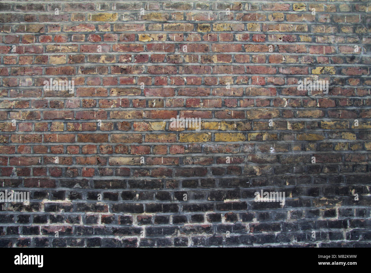 Brickwork wall in west London Stock Photo - Alamy