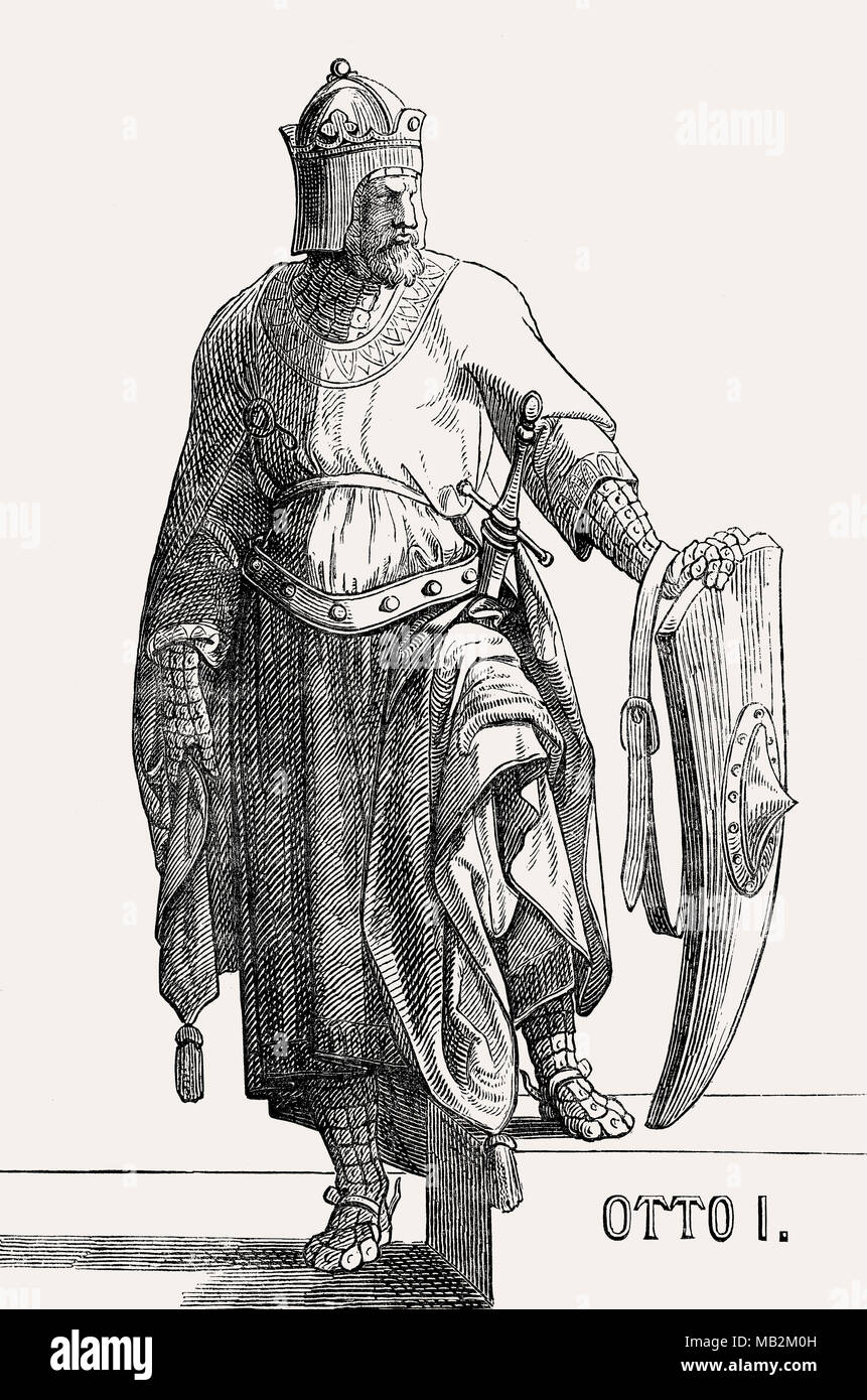 Otto I, 912 – 973, known as Otto the Great, German king, emperor of the ...