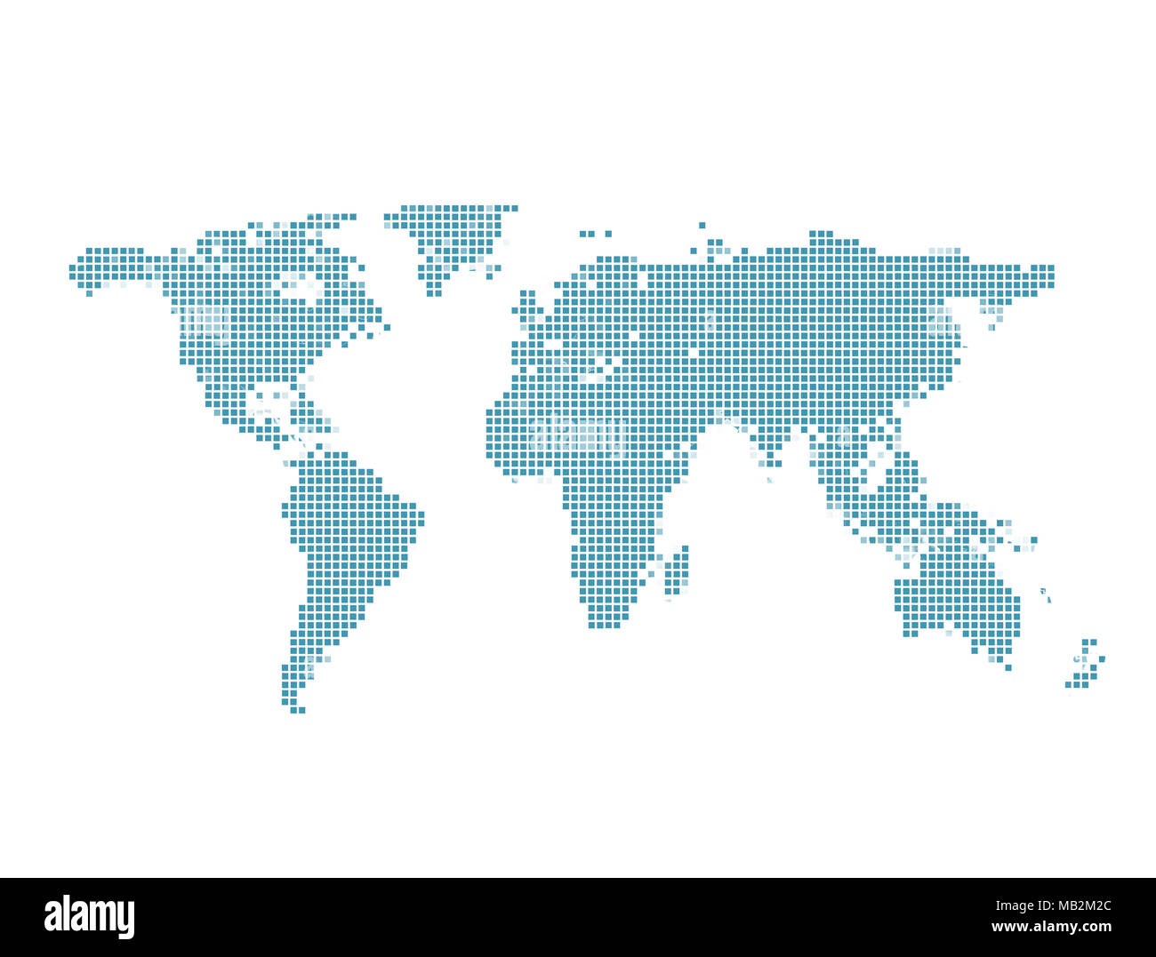 Pixel map hi-res stock photography and images - Alamy