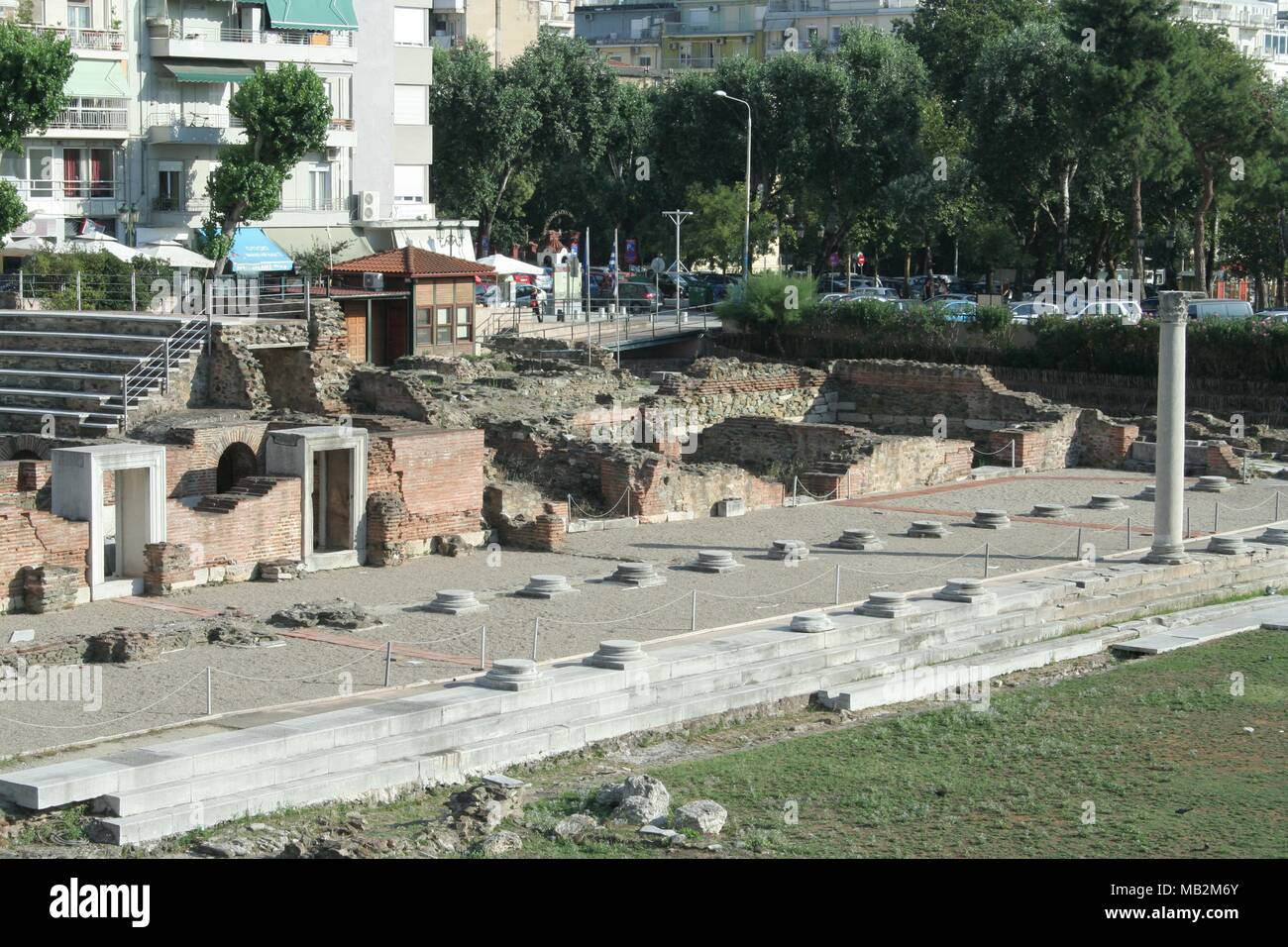 Thessalonica ruins hi-res stock photography and images - Alamy