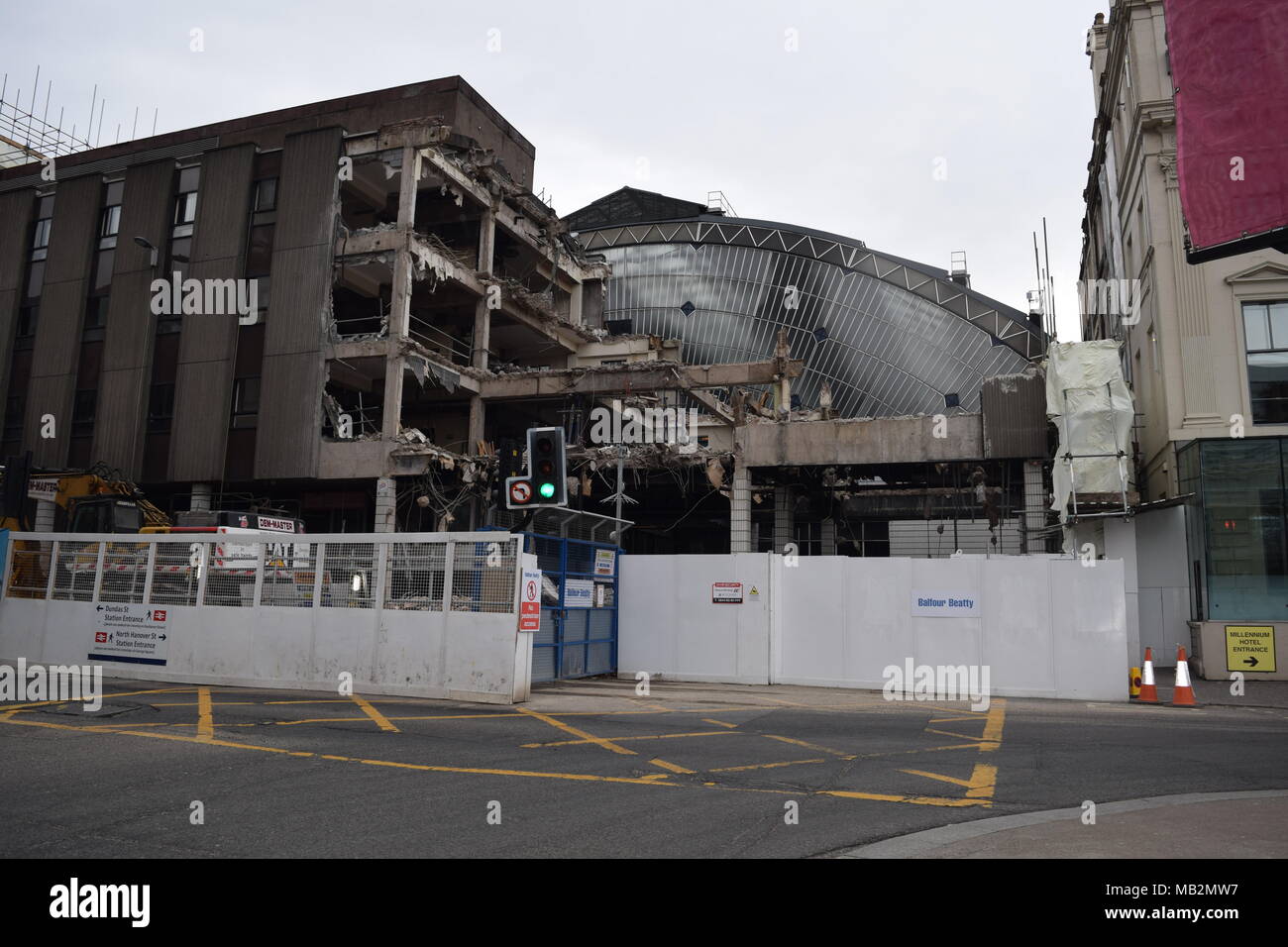 St andrews square station hi-res stock photography and images - Alamy