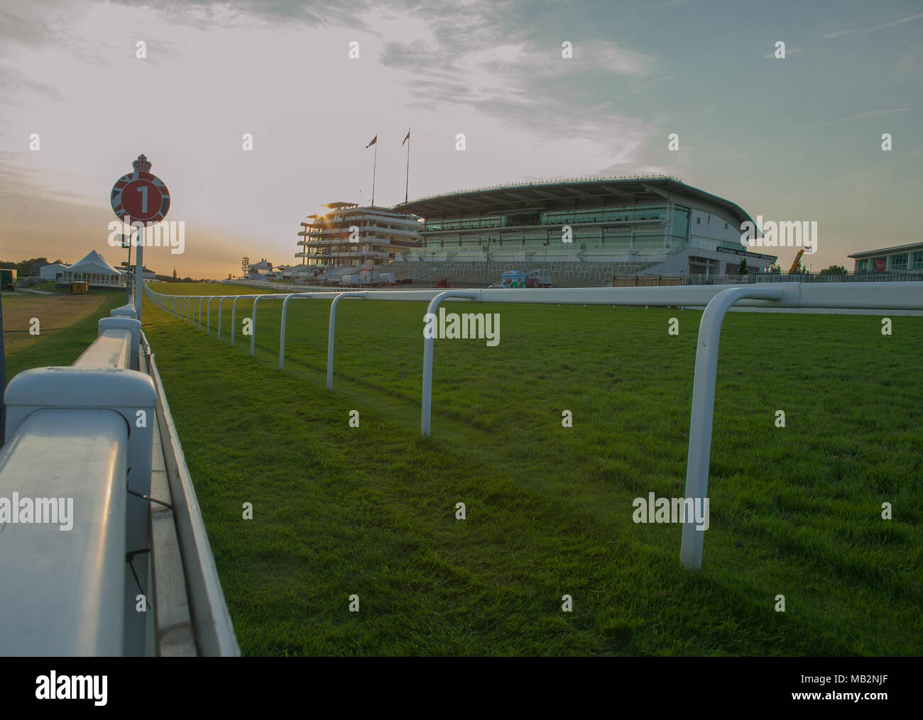 Epsom racecourse countryside hi-res stock photography and images - Alamy