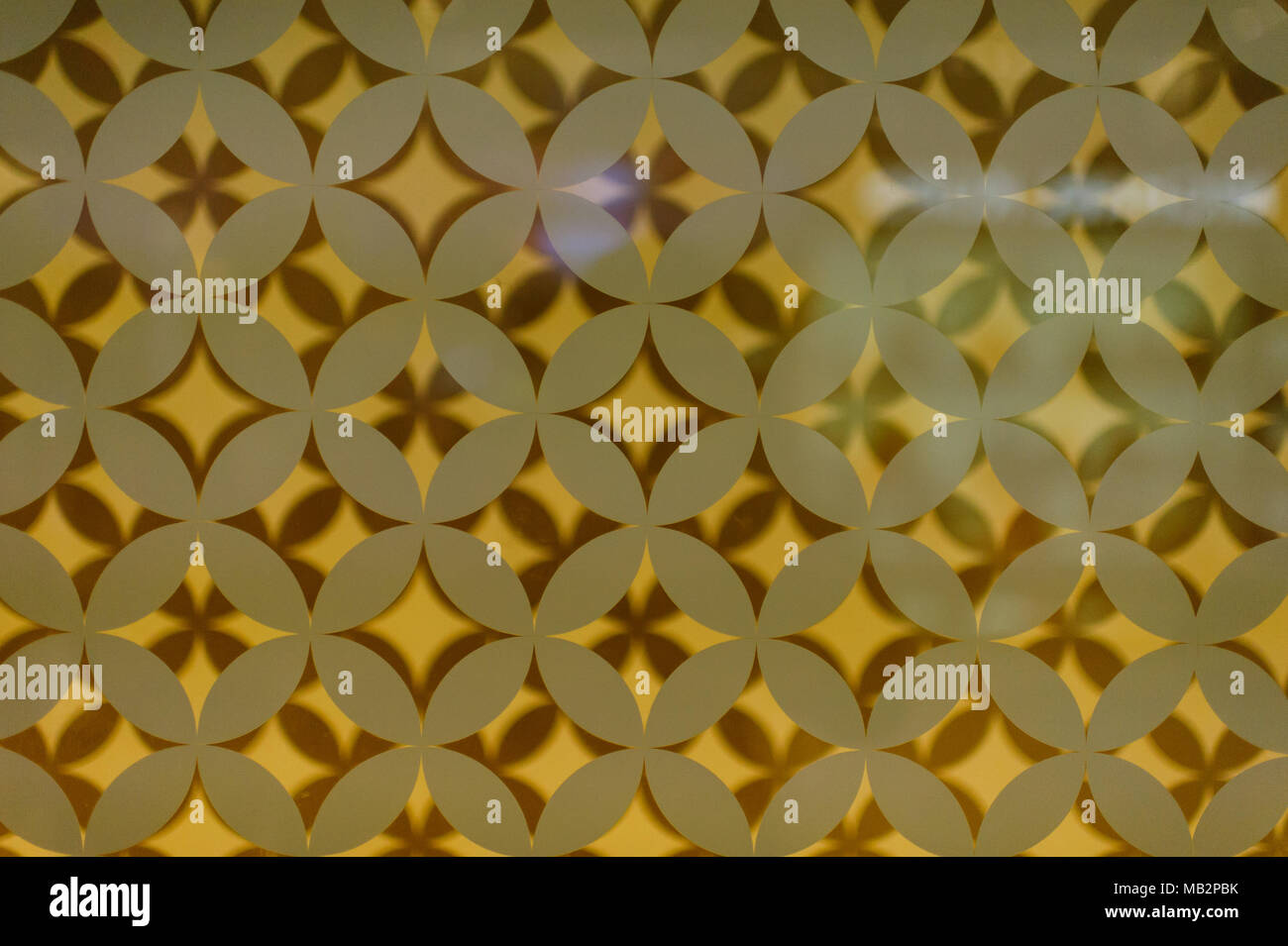 Etched glass pattern hi-res stock photography and images - Alamy