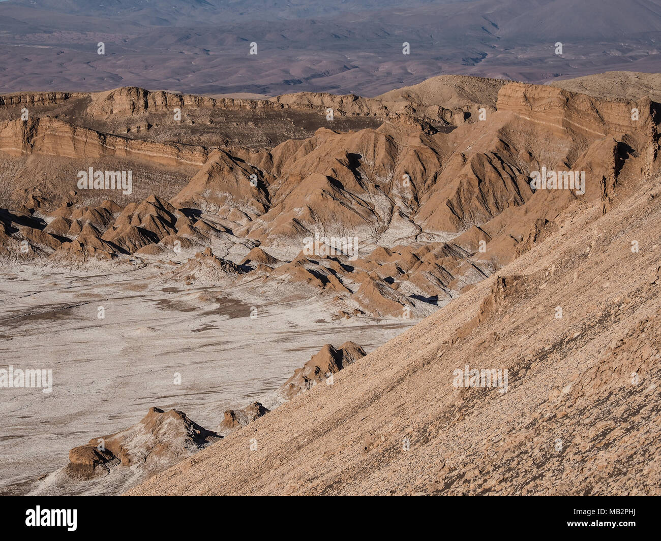 Moon Valley (Valle De La Luna), near San Pedro, Atacama Desert, Chile ...