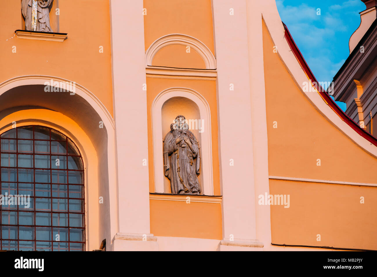 Grodno, Belarus. Details Of Bernardine Monastery Stock Photo - Alamy