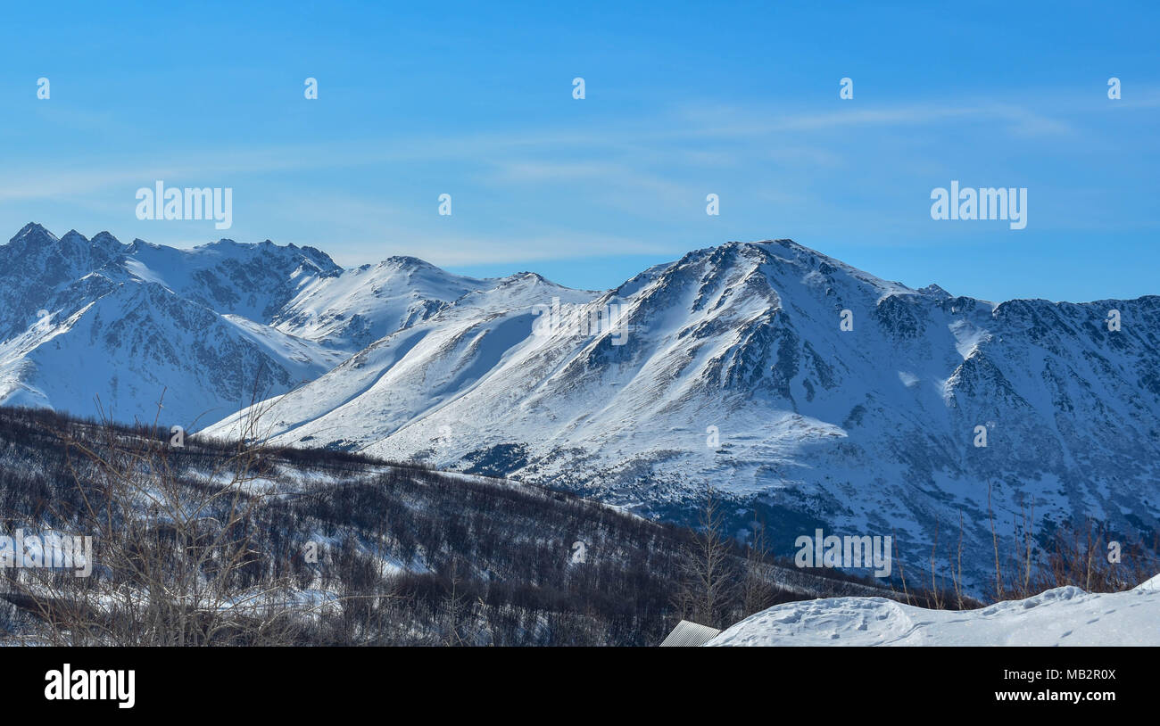 Mountain ranges alaska hi-res stock photography and images - Alamy