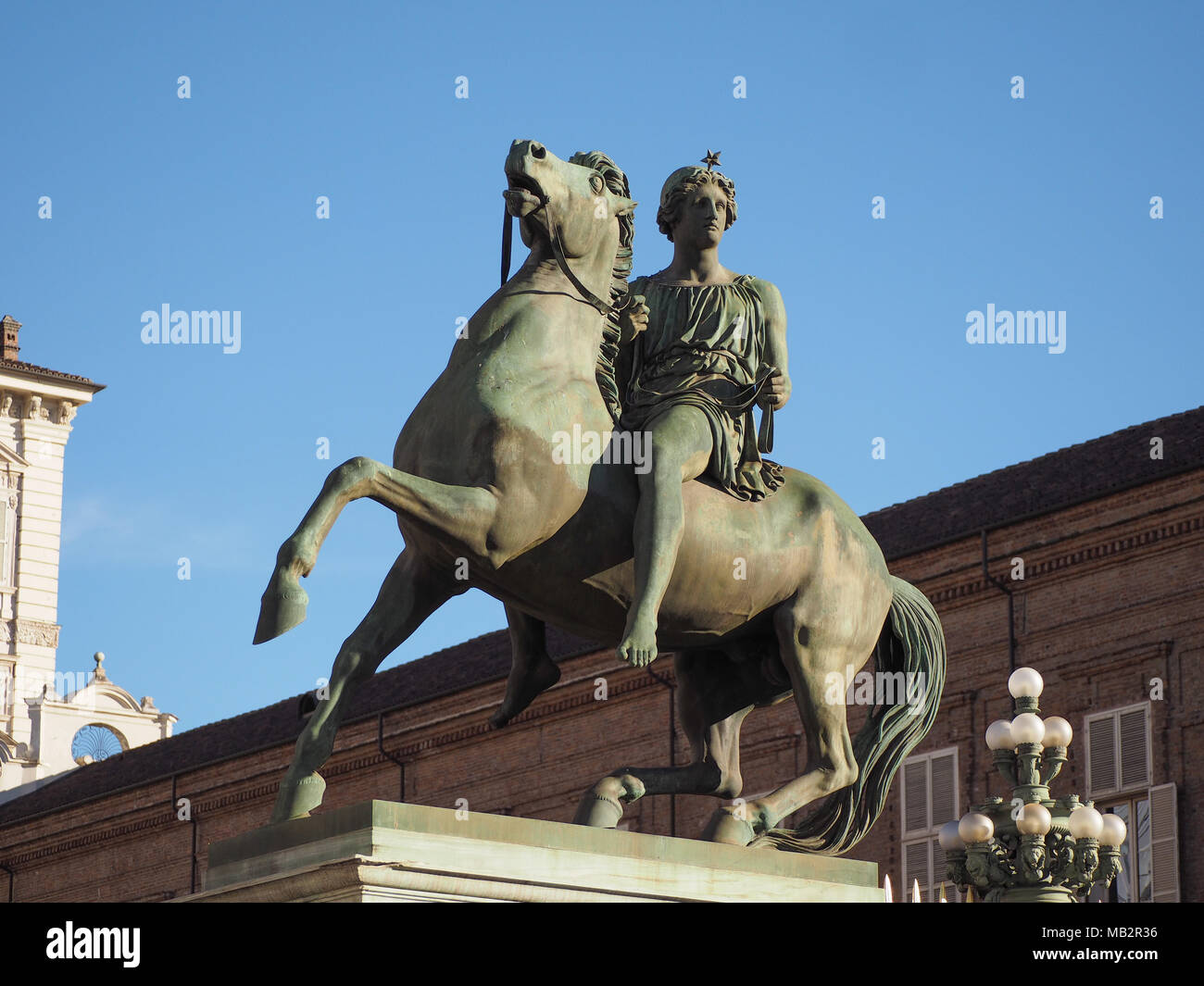 Turin palazzo reale sculpture hi-res stock photography and images - Alamy