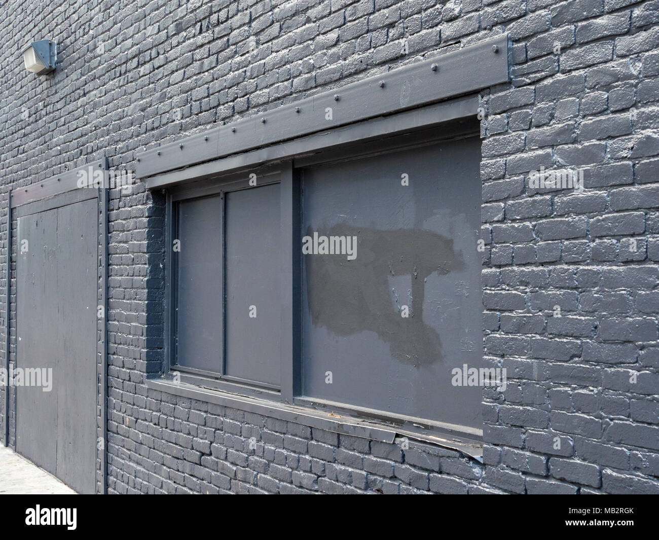 Boarded Up Building