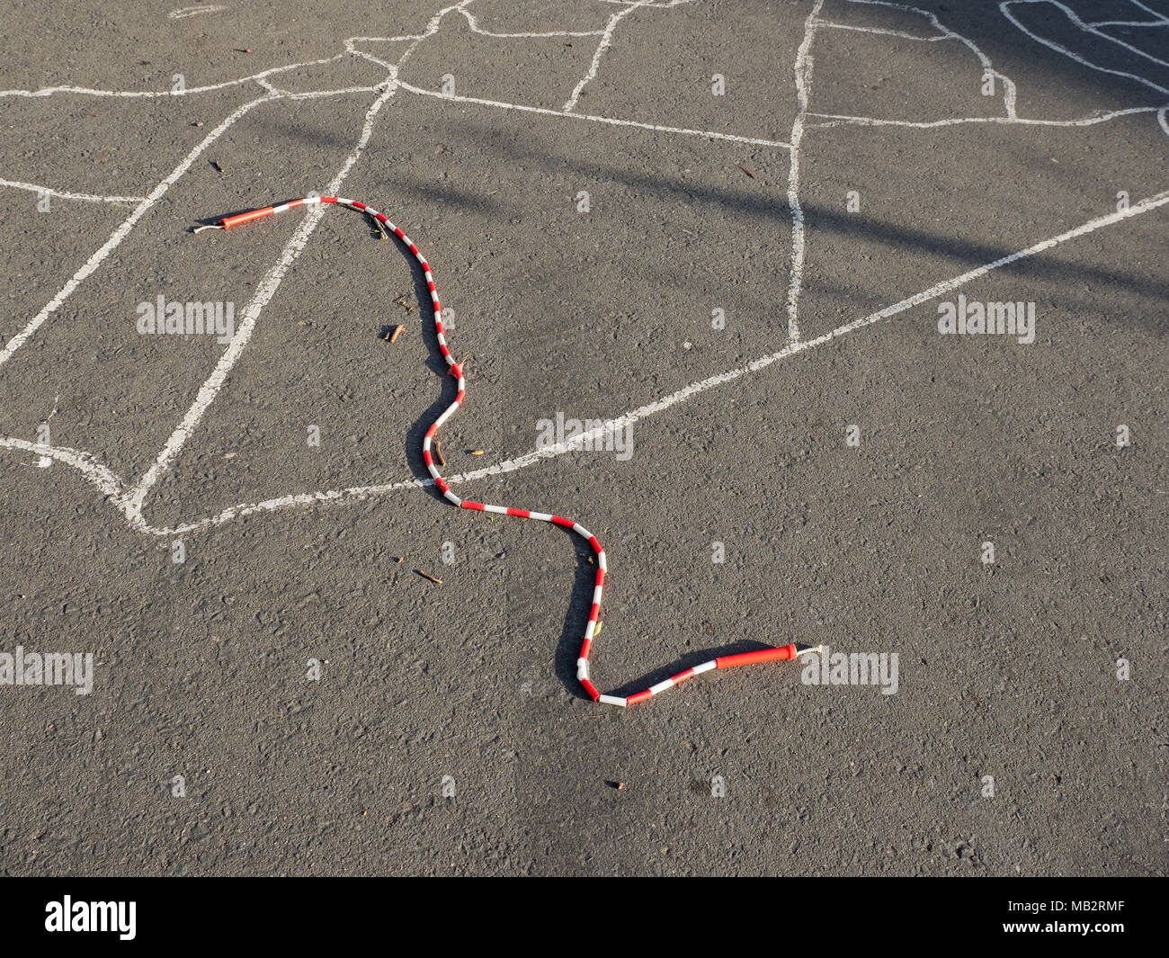 Playground games chalk hi-res stock photography and images - Alamy