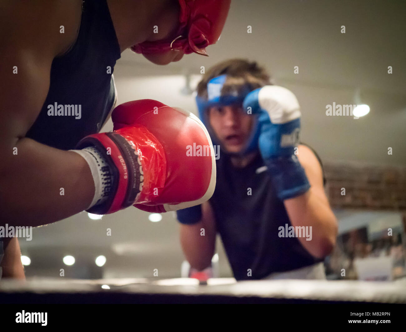 Amateur boxer hi-res stock photography and images - Alamy