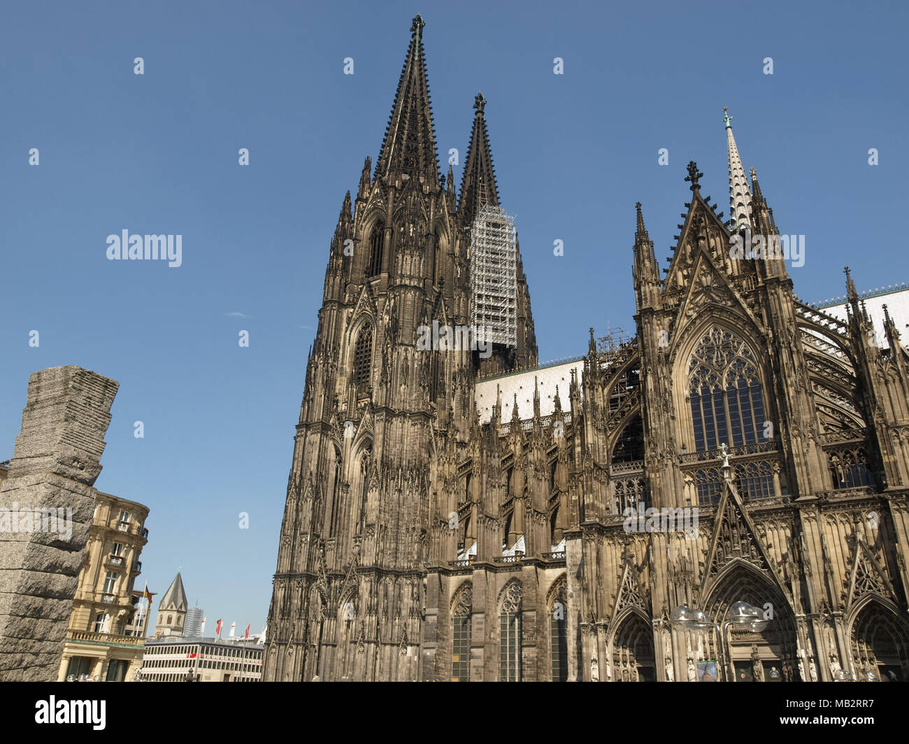 Koelner Dom gothic cathedral church in Koeln, Germany Stock Photo - Alamy