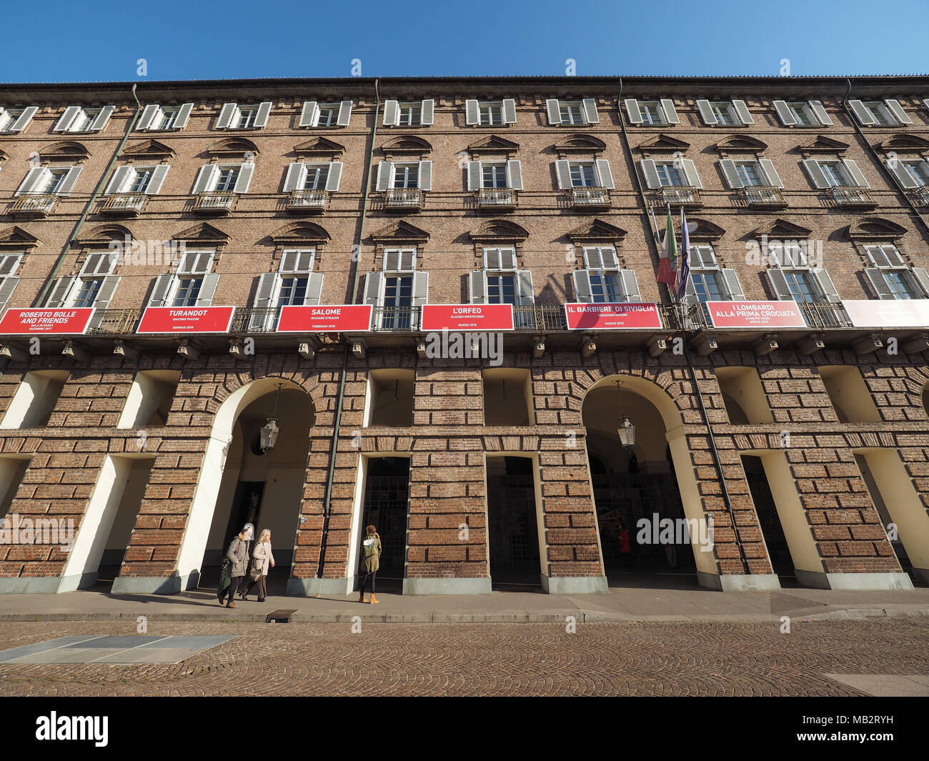 Turin opera house hi-res stock photography and images - Alamy
