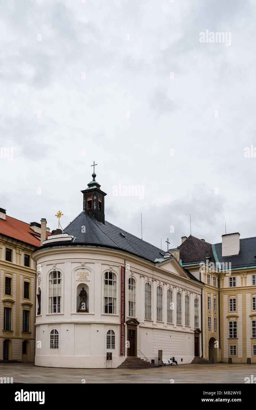 Prague chapel holy cross hi-res stock photography and images - Alamy