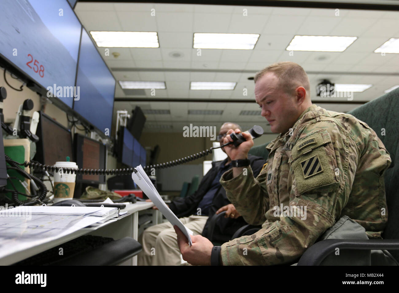 Capt. Jordan Woodburn, commander, B Company, 3rd Combined Arms ...