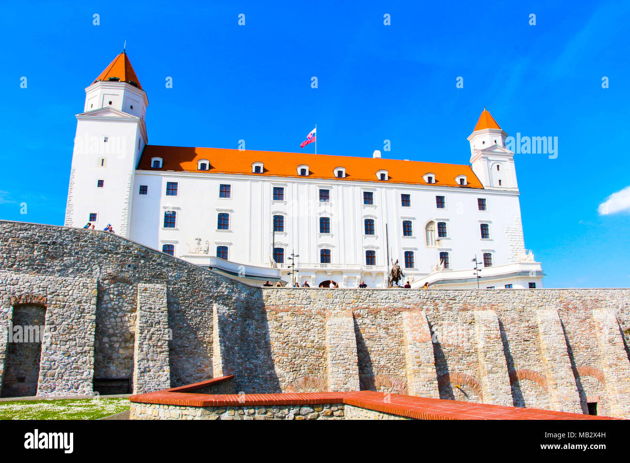 Bratislava Castle, Bratislava, Slovakia Stock Photo - Alamy