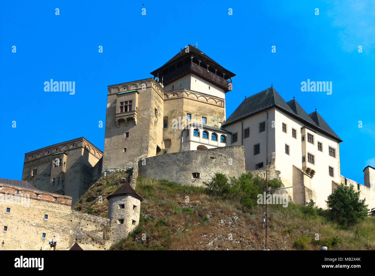Trencin Castle, Trenčín, Slovakia Stock Photo - Alamy