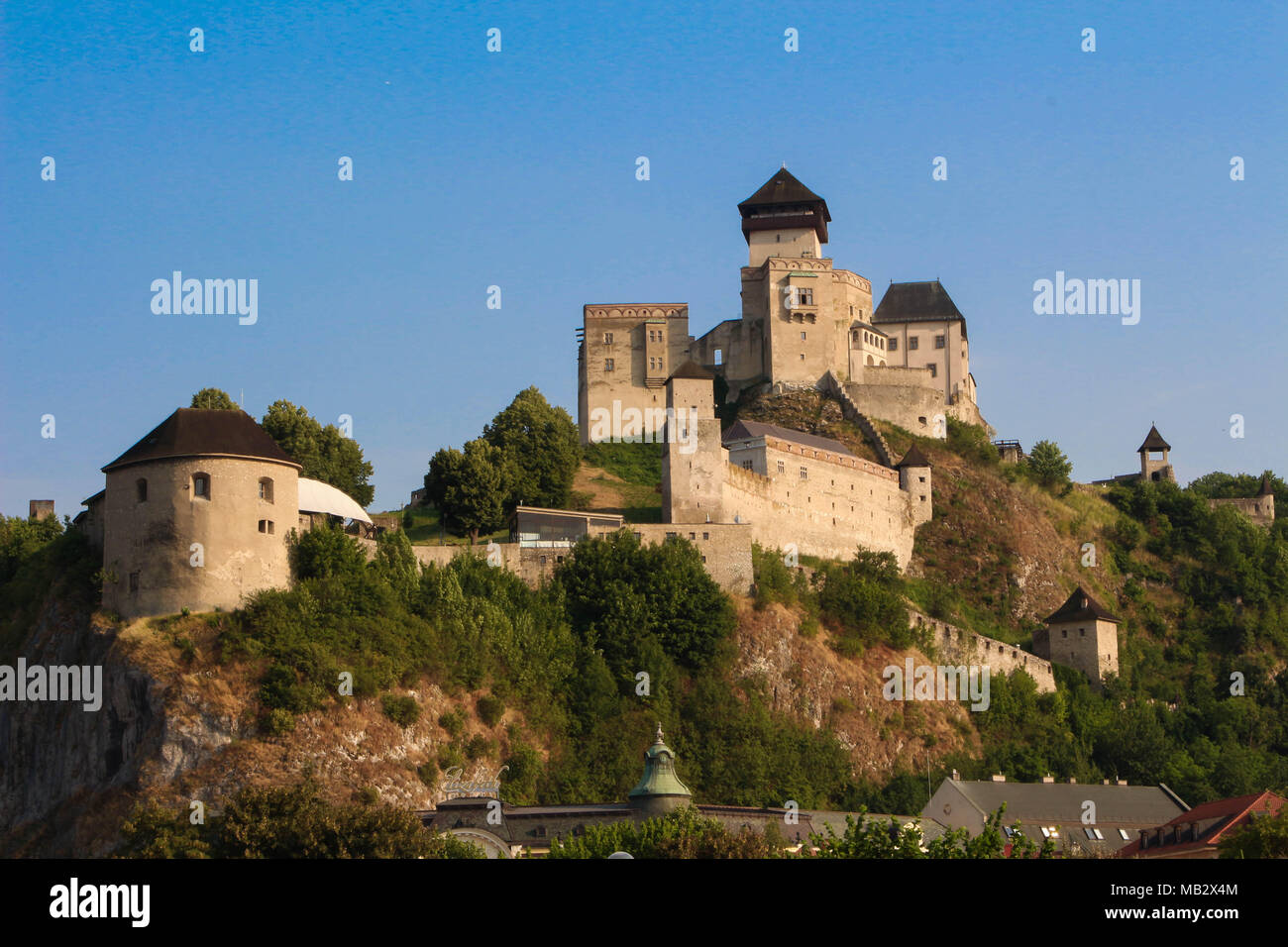 Trencin Castle, Trenčín, Slovakia Stock Photo - Alamy