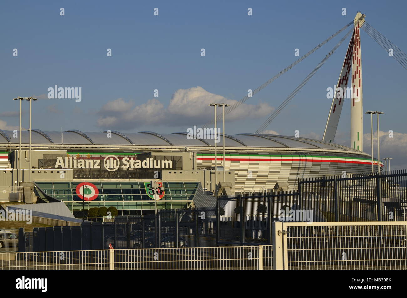 Juventus allianz stadium entrance hi-res stock photography and images ...
