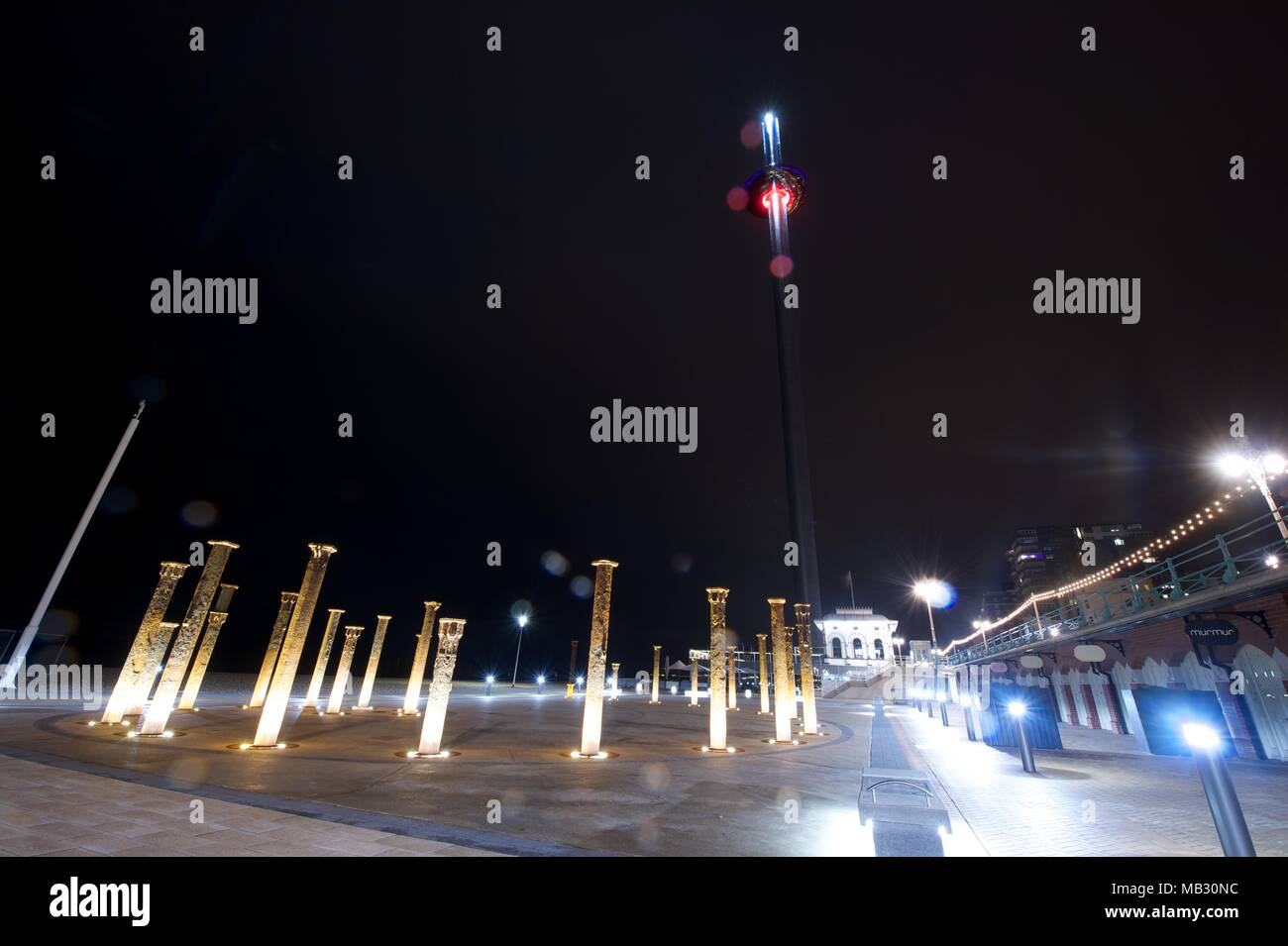 Golden Spiral, Brighton Seafront Stock Photo - Alamy