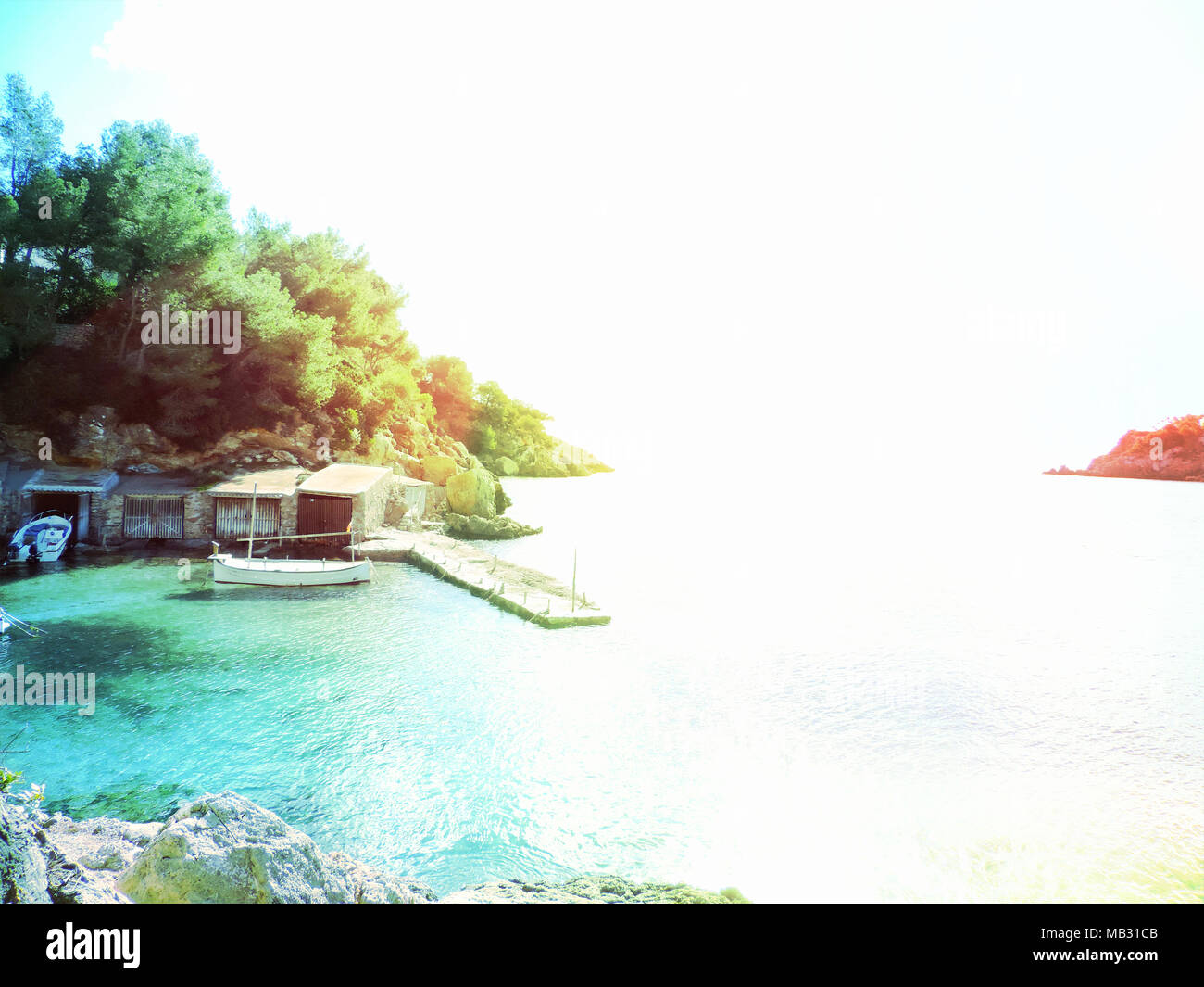 Idyllic evening scene hi-res stock photography and images - Alamy