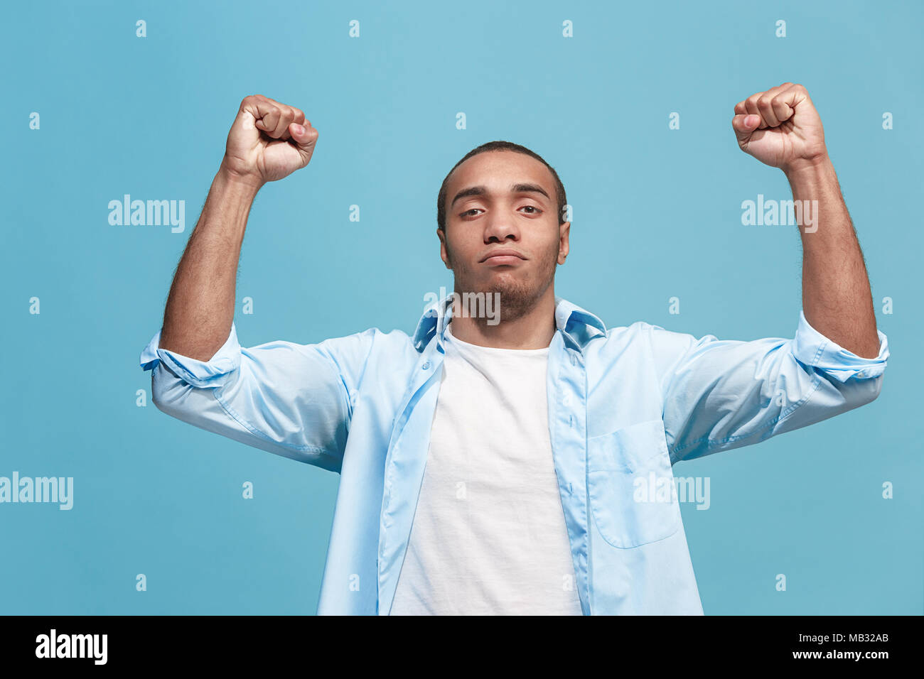 Winning success man happy ecstatic celebrating being a winner. Dynamic ...