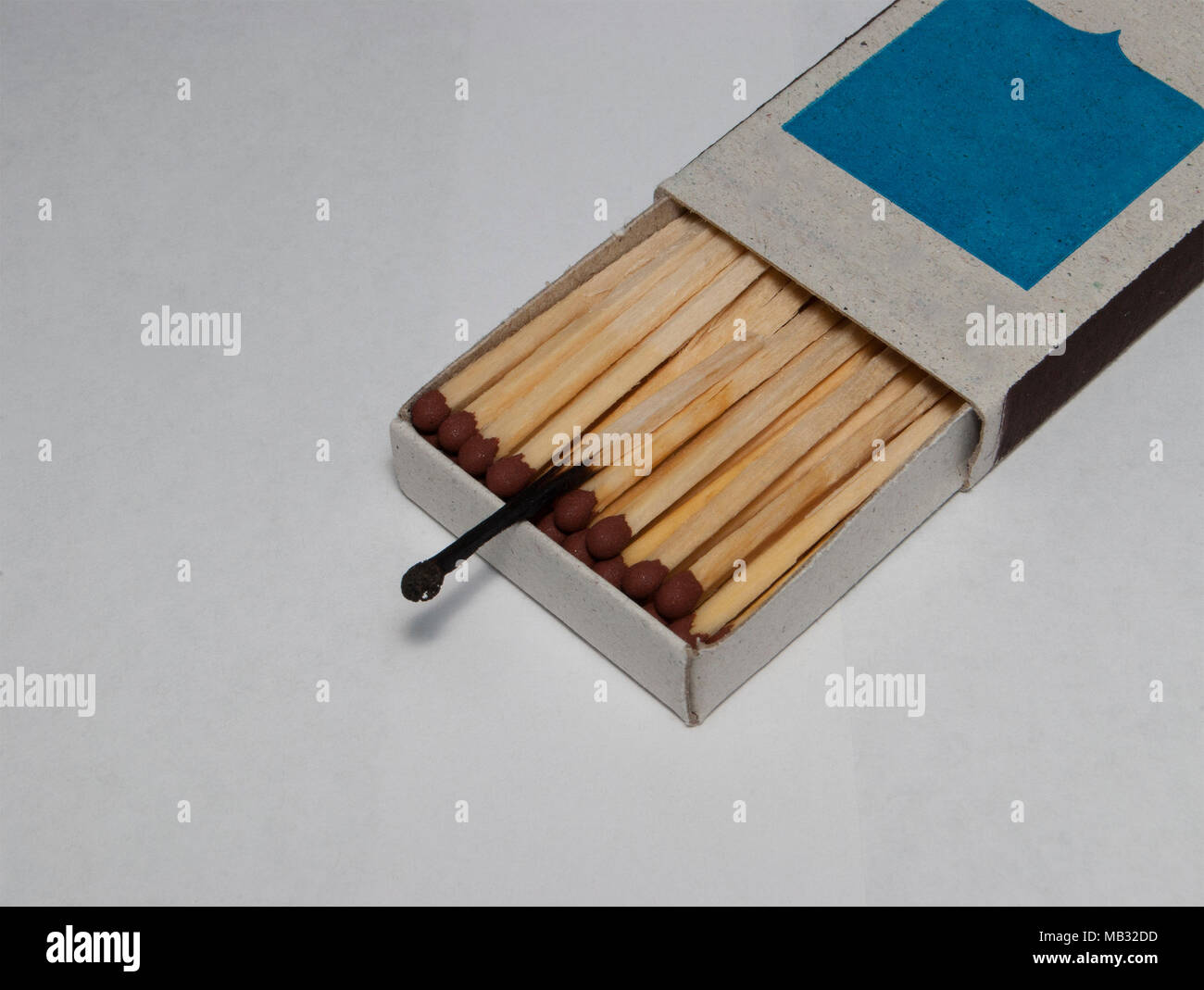 Used matches and match boxes hi-res stock photography and images - Alamy