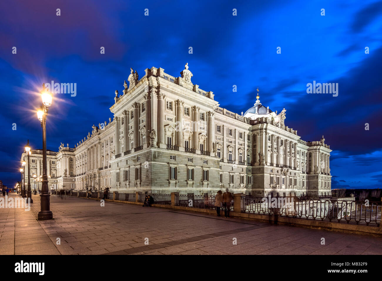 Royal Palace of Madrid or Palacio Real de Madrid, Madrid, Community of ...