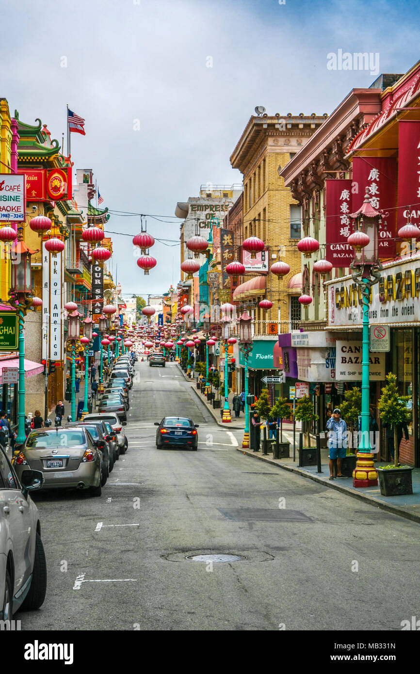 Chinatown san francisco california hi-res stock photography and images ...