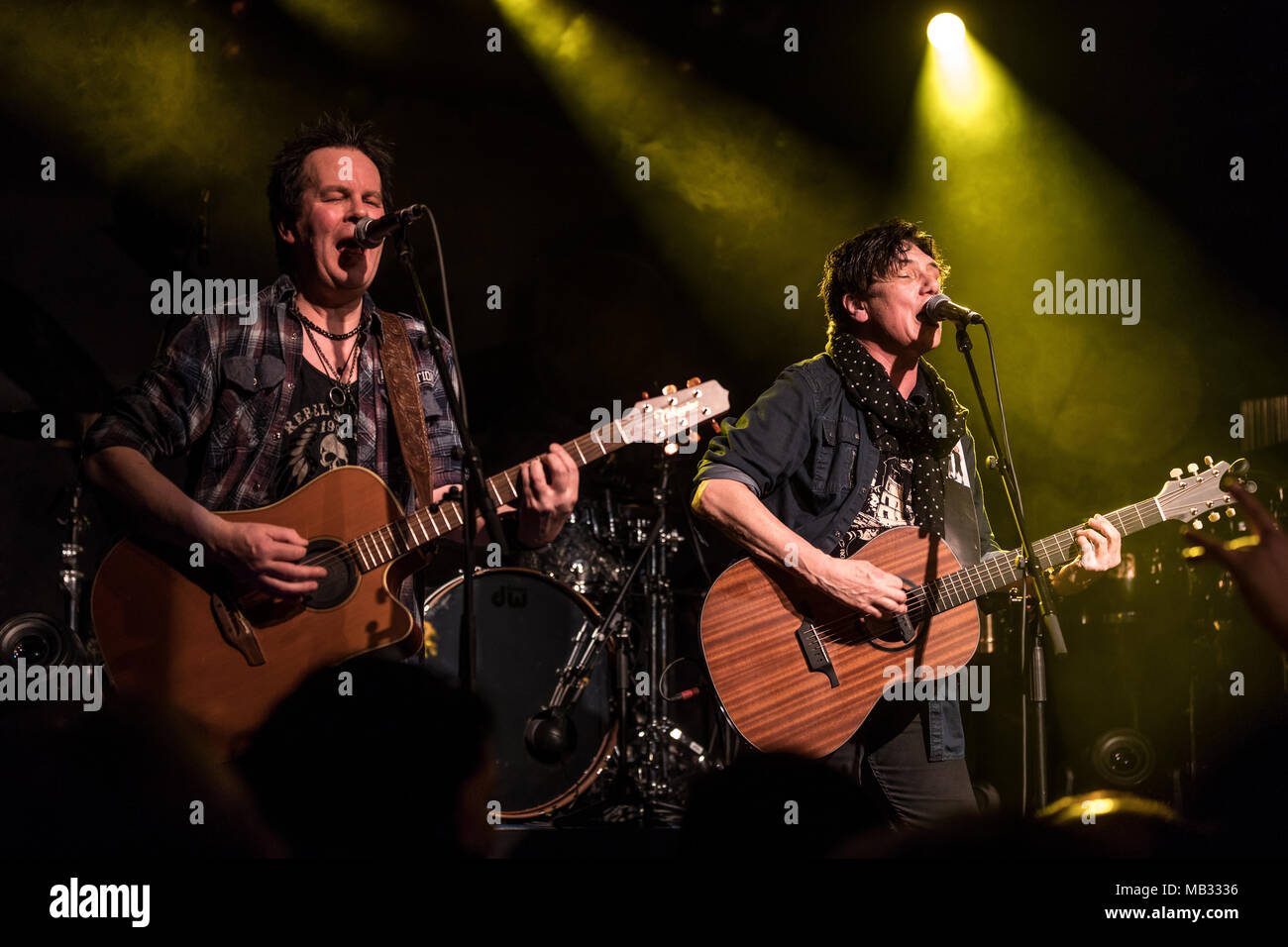 The US-American musician and singer Eric Martin, Mr.Big live in the ...