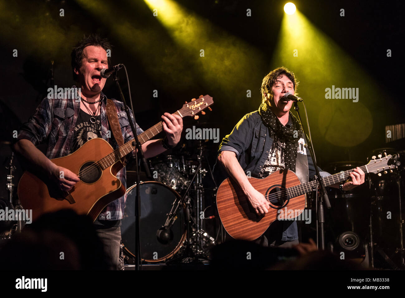 The US-American musician and singer Eric Martin, Mr.Big live in the ...