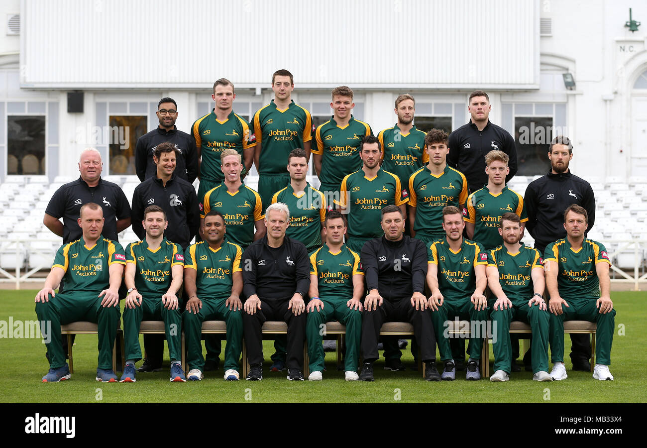 Nottinghamshire team group Stock Photo - Alamy