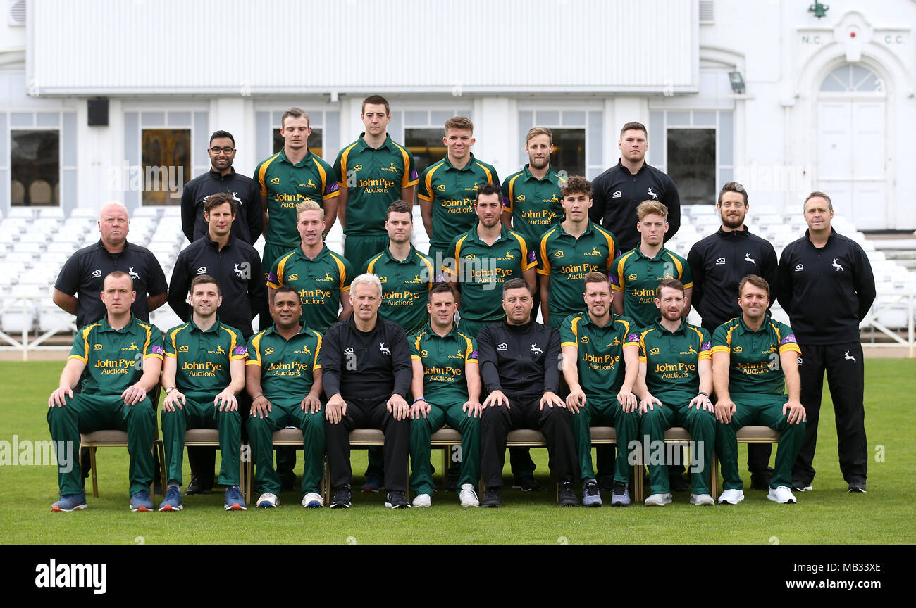 Nottinghamshire team group Stock Photo - Alamy