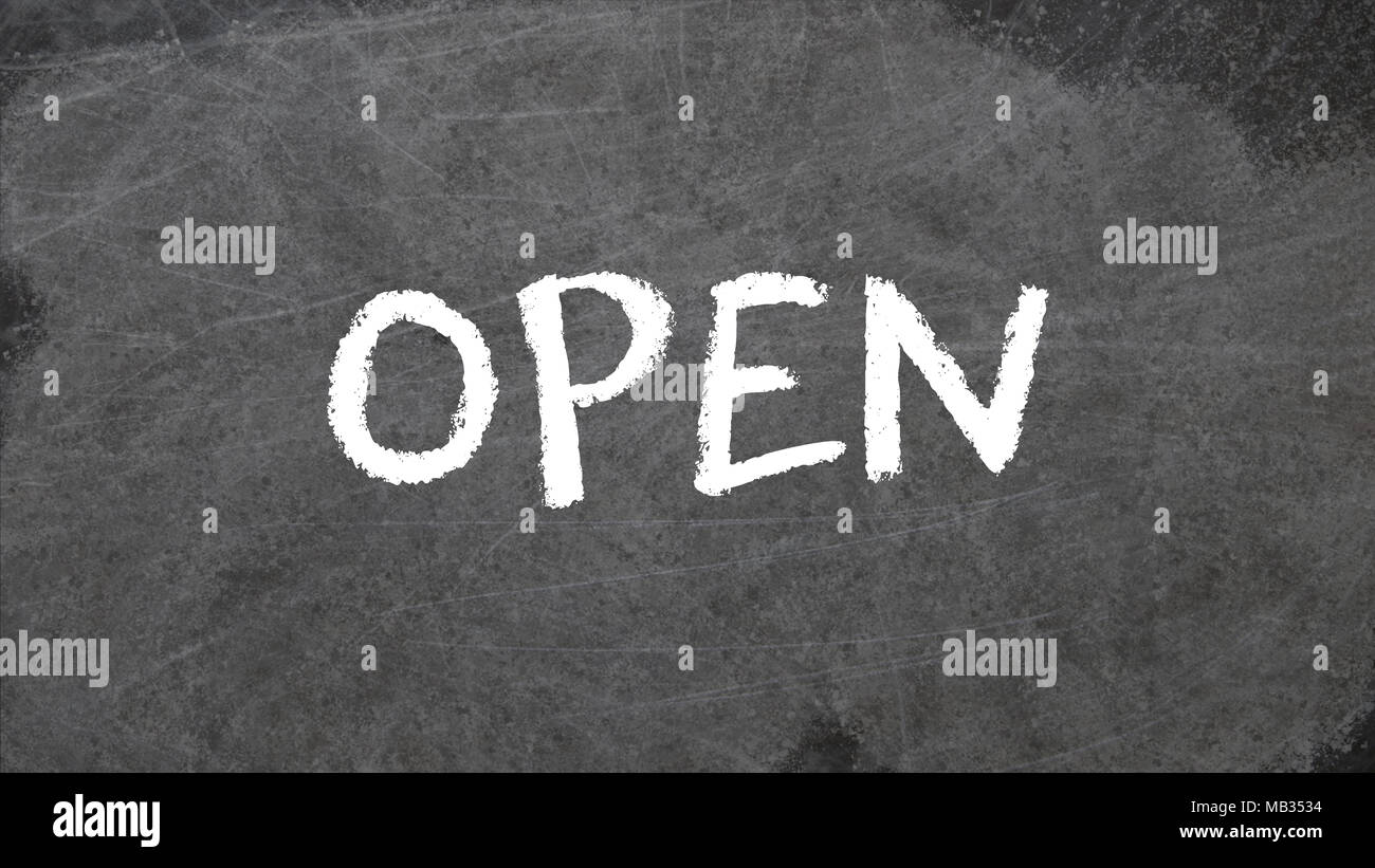 Then and now written in chalk hi-res stock photography and images - Alamy