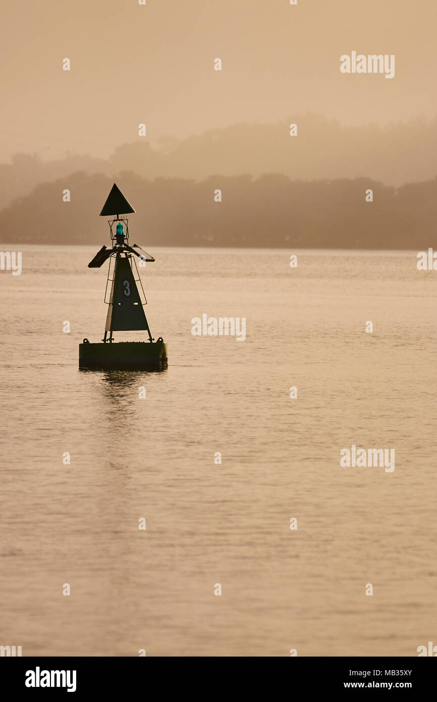 Channel buoy in river hi-res stock photography and images - Alamy