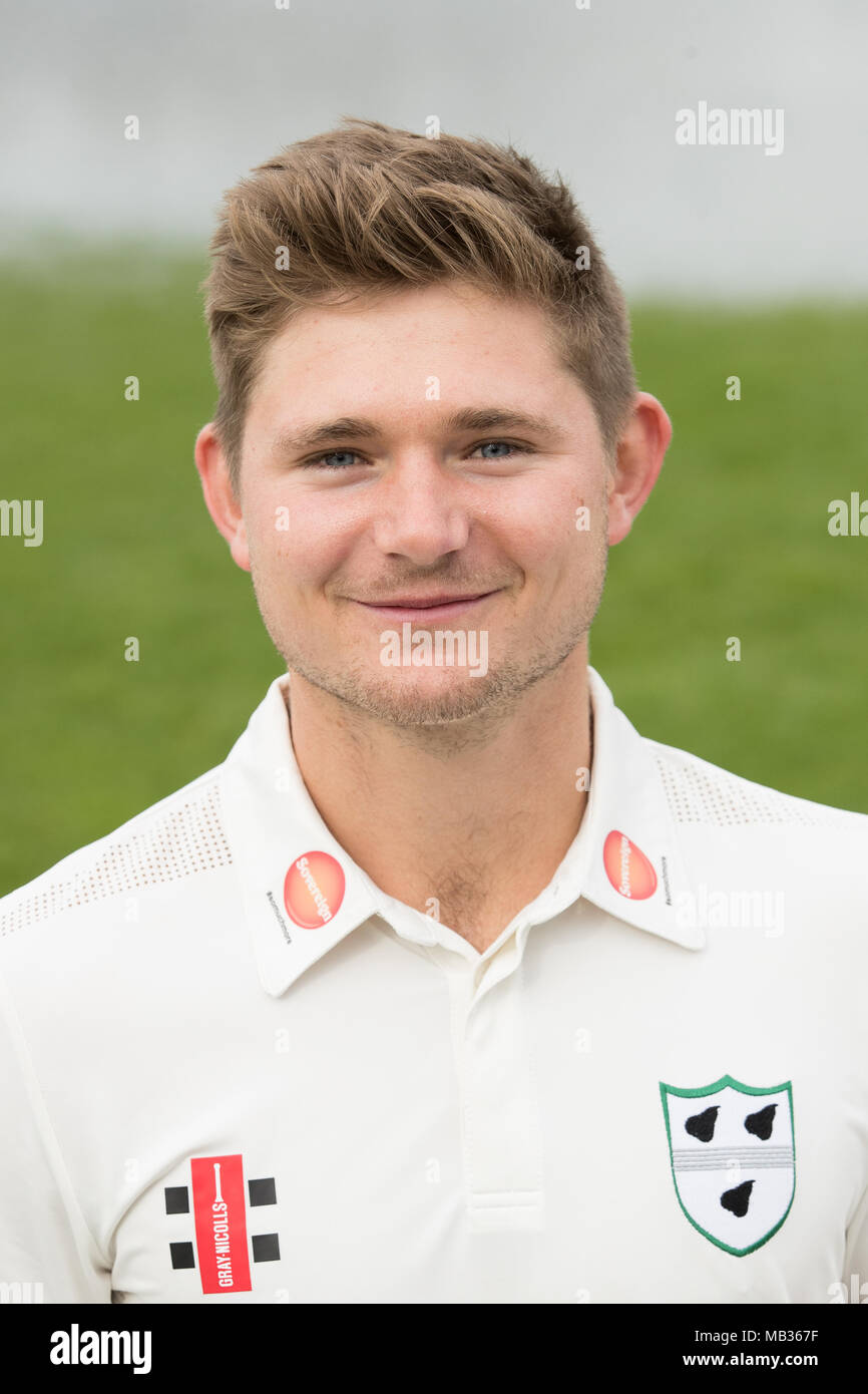 George Rhodes of Worcestershire in County Championship kit during the ...
