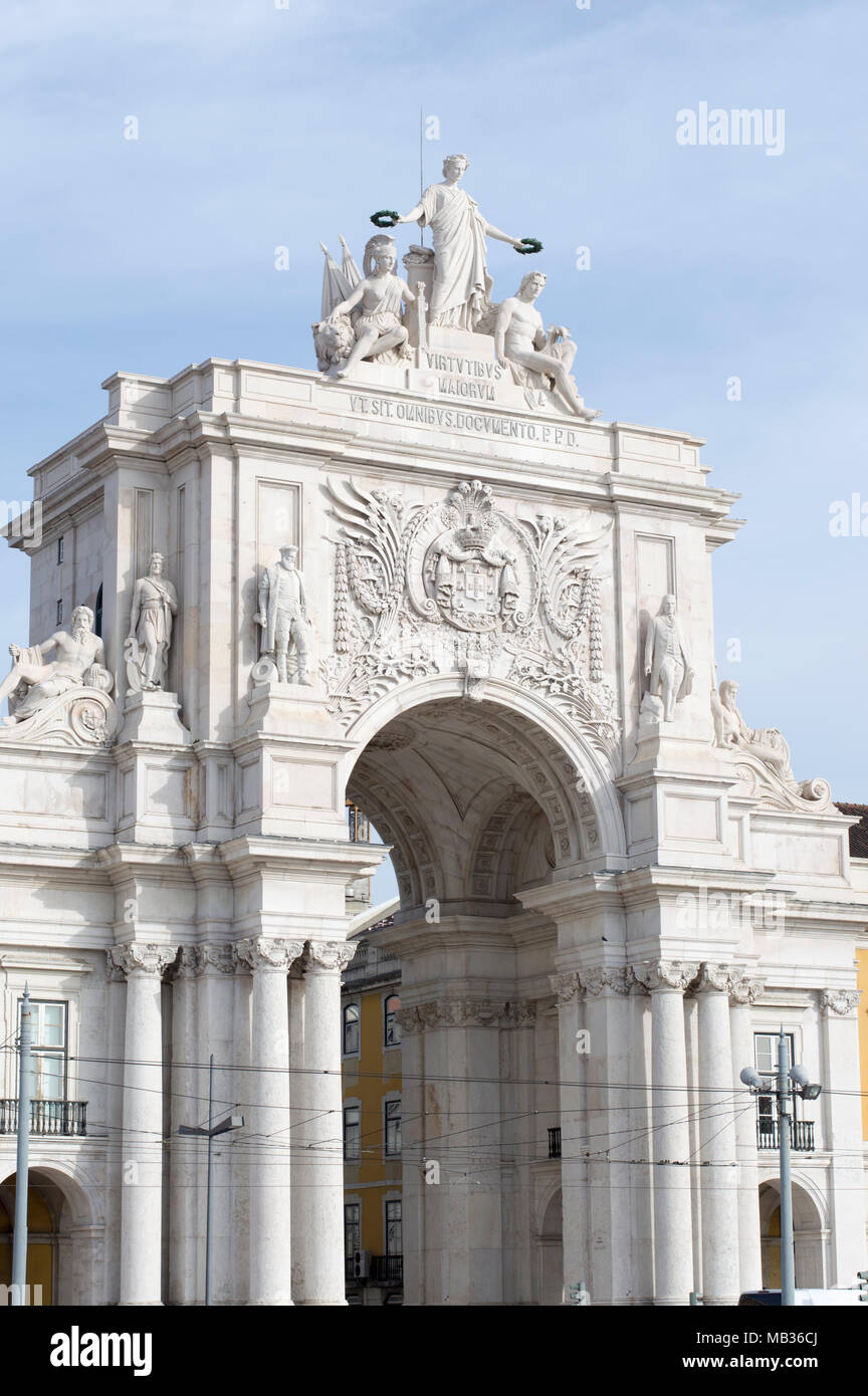Lisbon trade square hi-res stock photography and images - Alamy