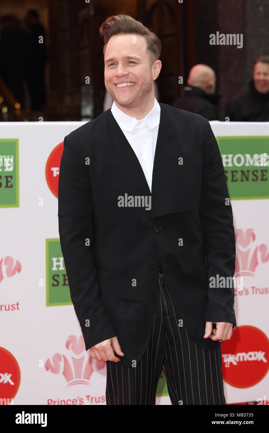 'The Prince's Trust' Awards - Arrivals Featuring: Olly Murs Where ...