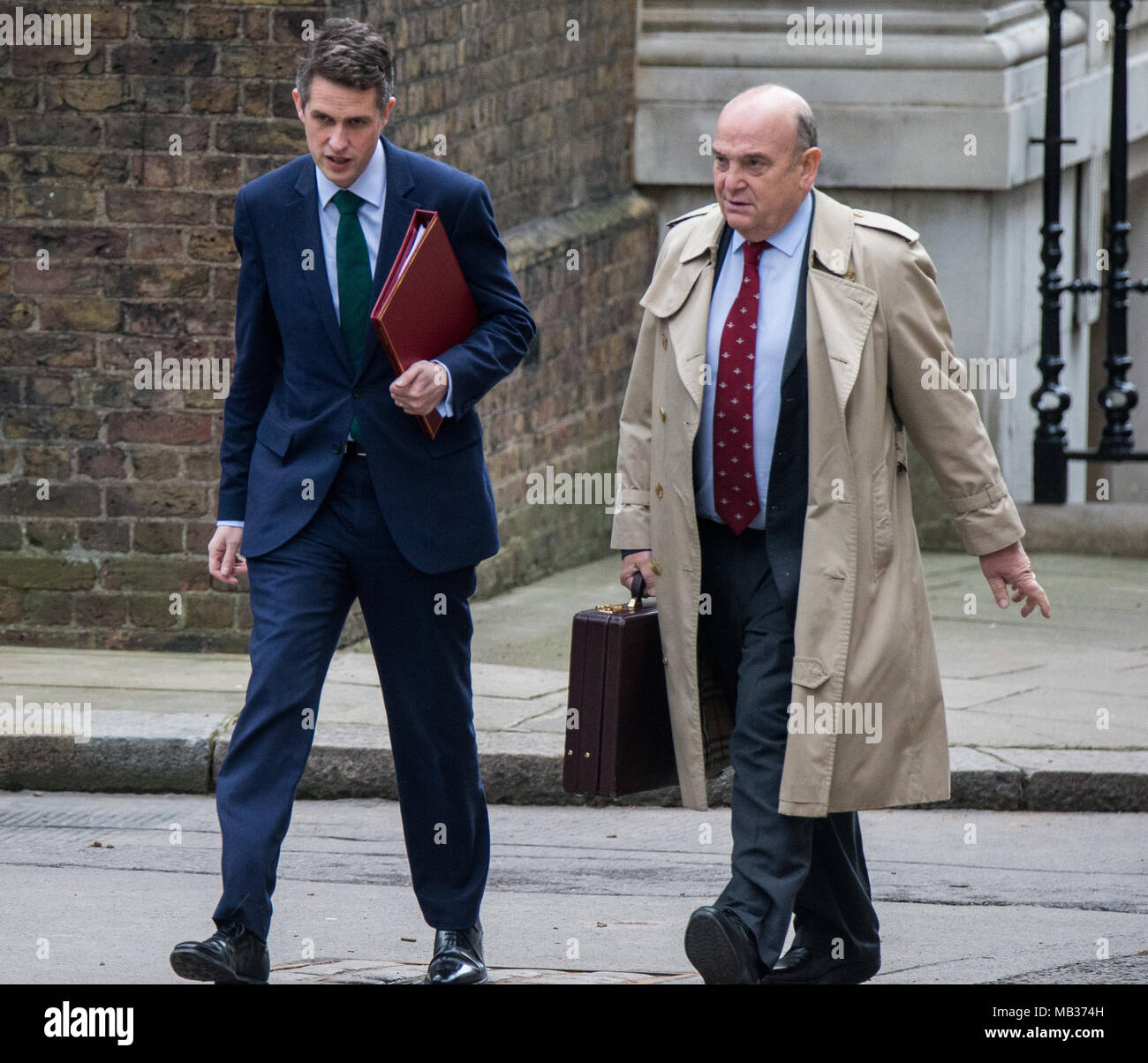 Gavin Williamson CBE MP, Secretary of State for Defence arriving ...