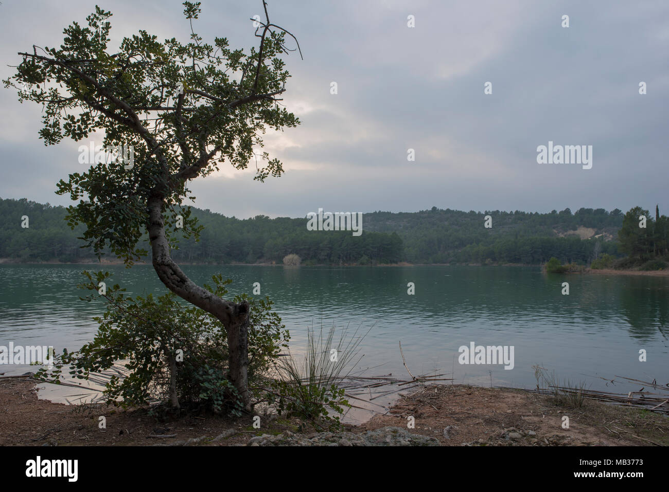 The Sichar reservoir in Castellón Stock Photo - Alamy