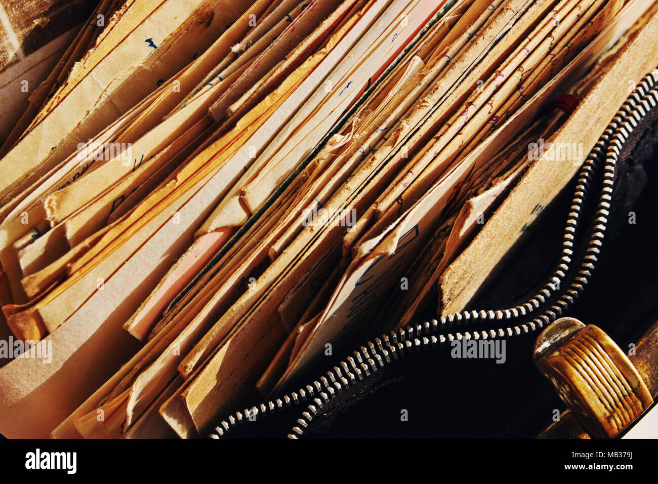 Old archival documents hi-res stock photography and images - Alamy