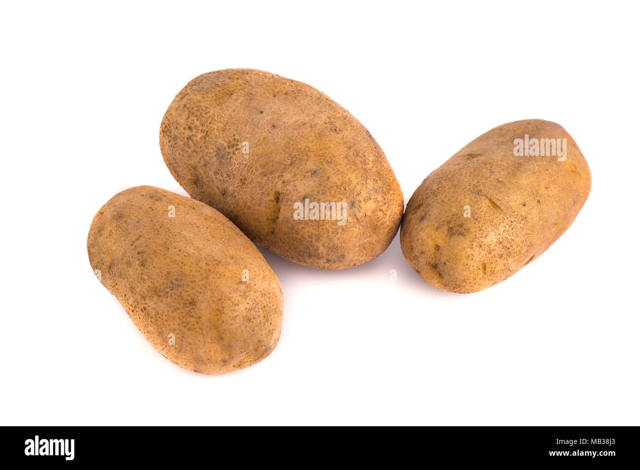 potatos isolated on white background close up Stock Photo - Alamy