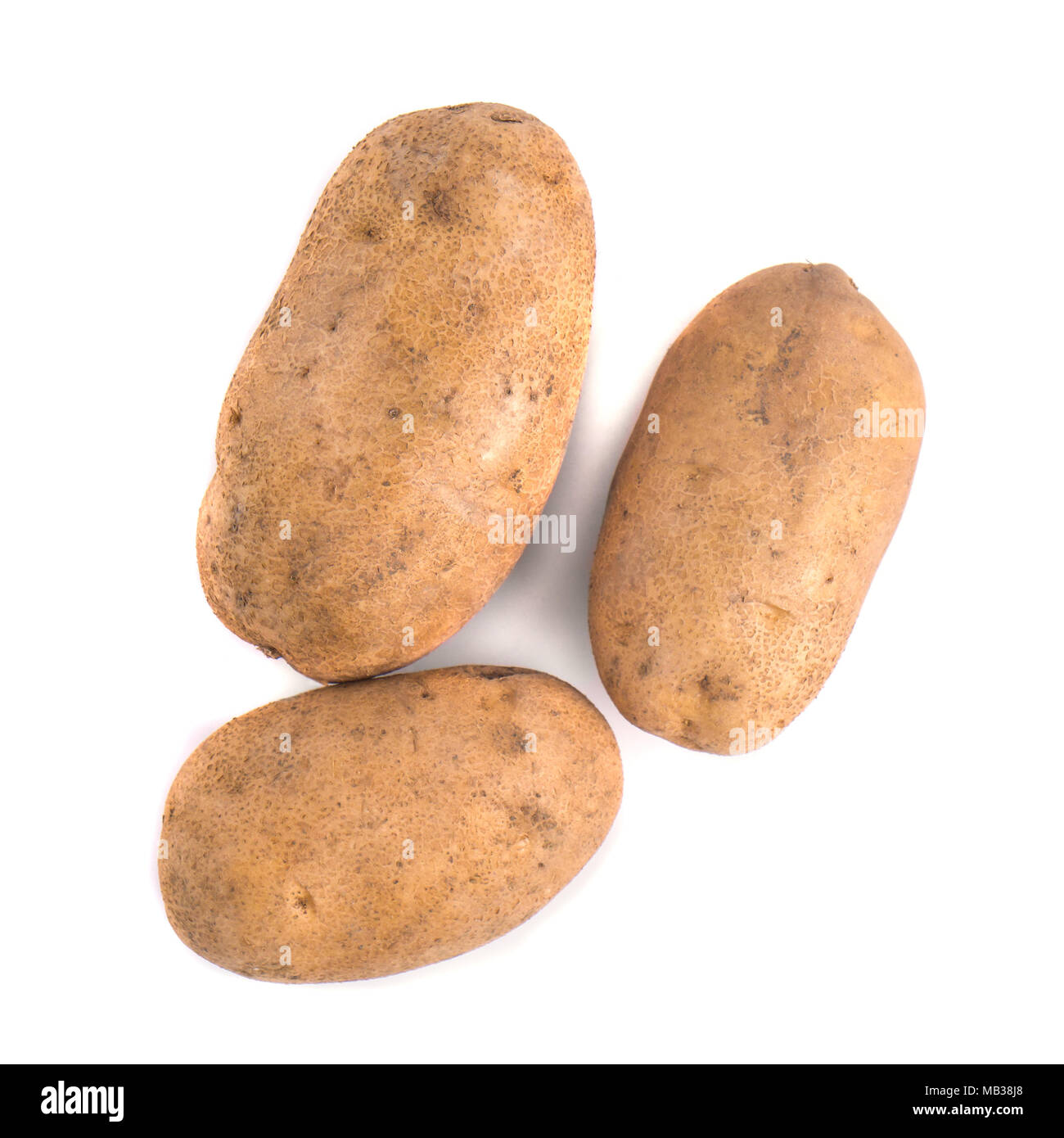 potatos isolated on white background close up Stock Photo - Alamy