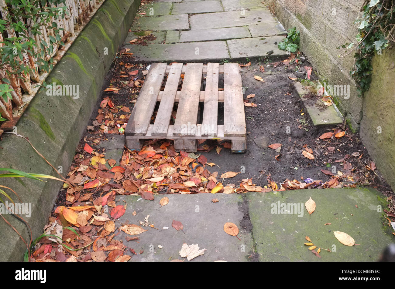 York Stone paving slabs stolen from a listed buildings foot path in ...