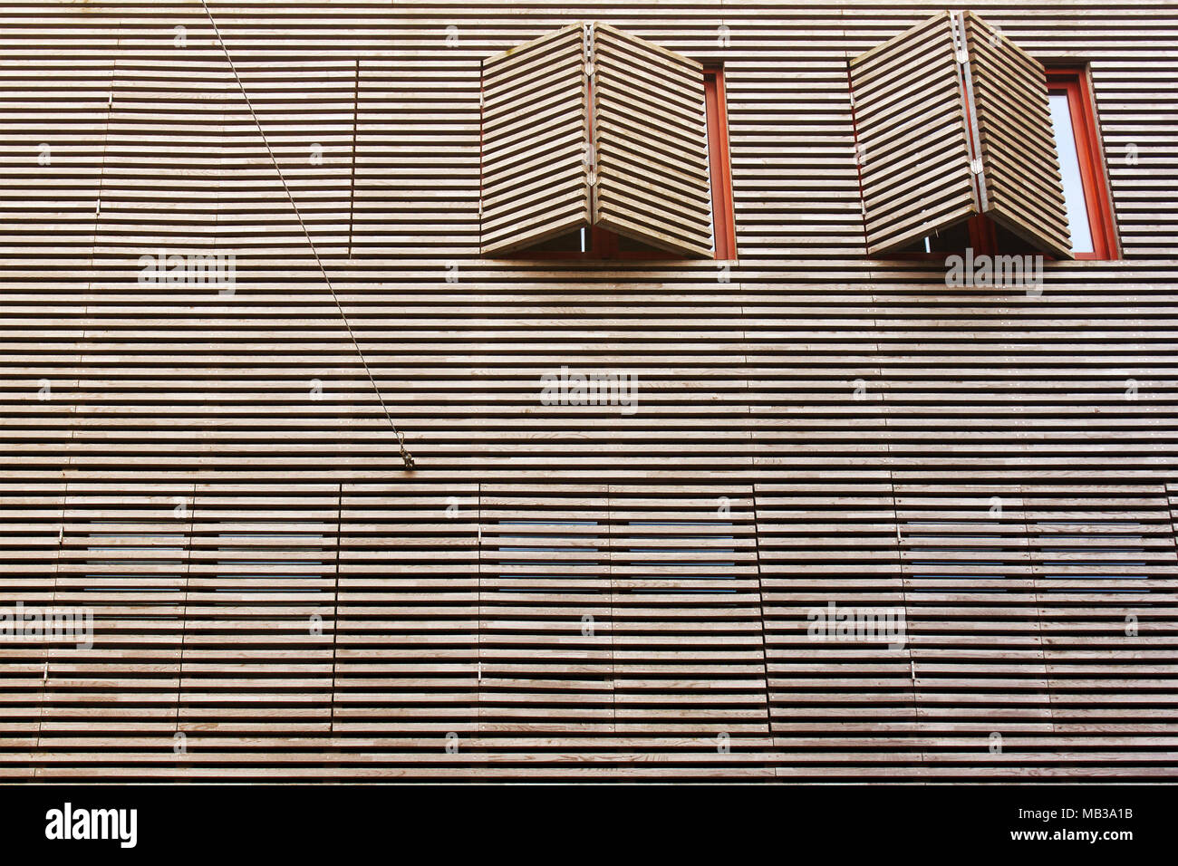 Wooden louvers hi-res stock photography and images - Alamy