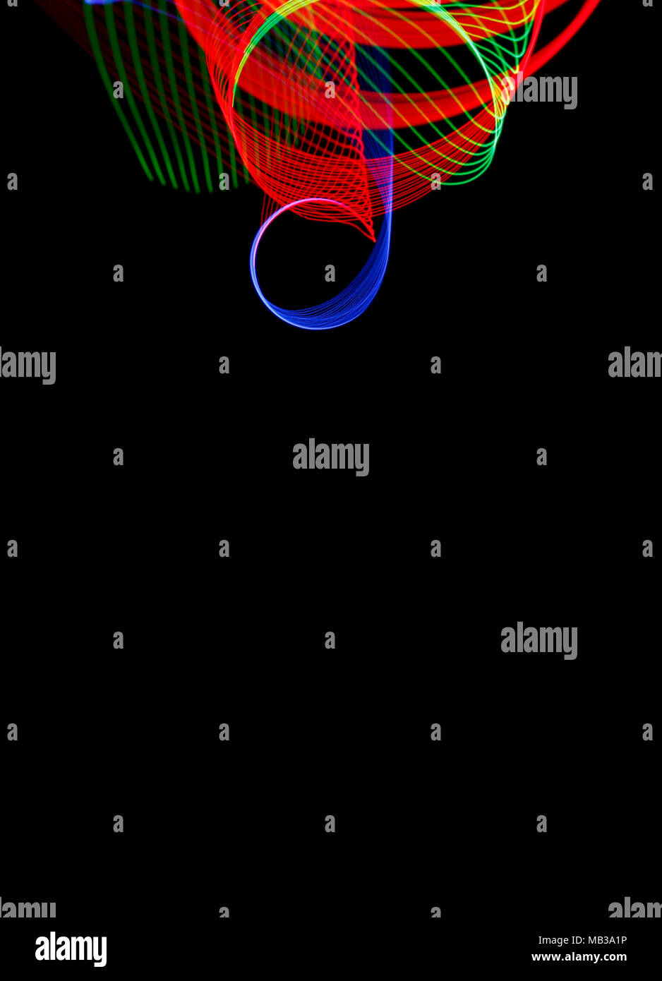 light painting with a slow shutter speed Stock Photo - Alamy