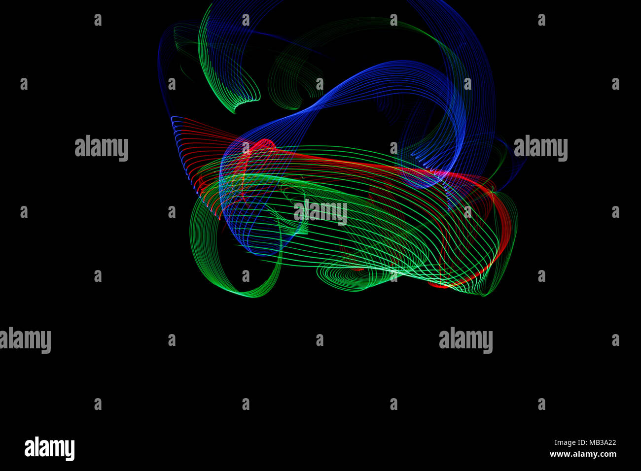 light painting with a slow shutter speed Stock Photo - Alamy