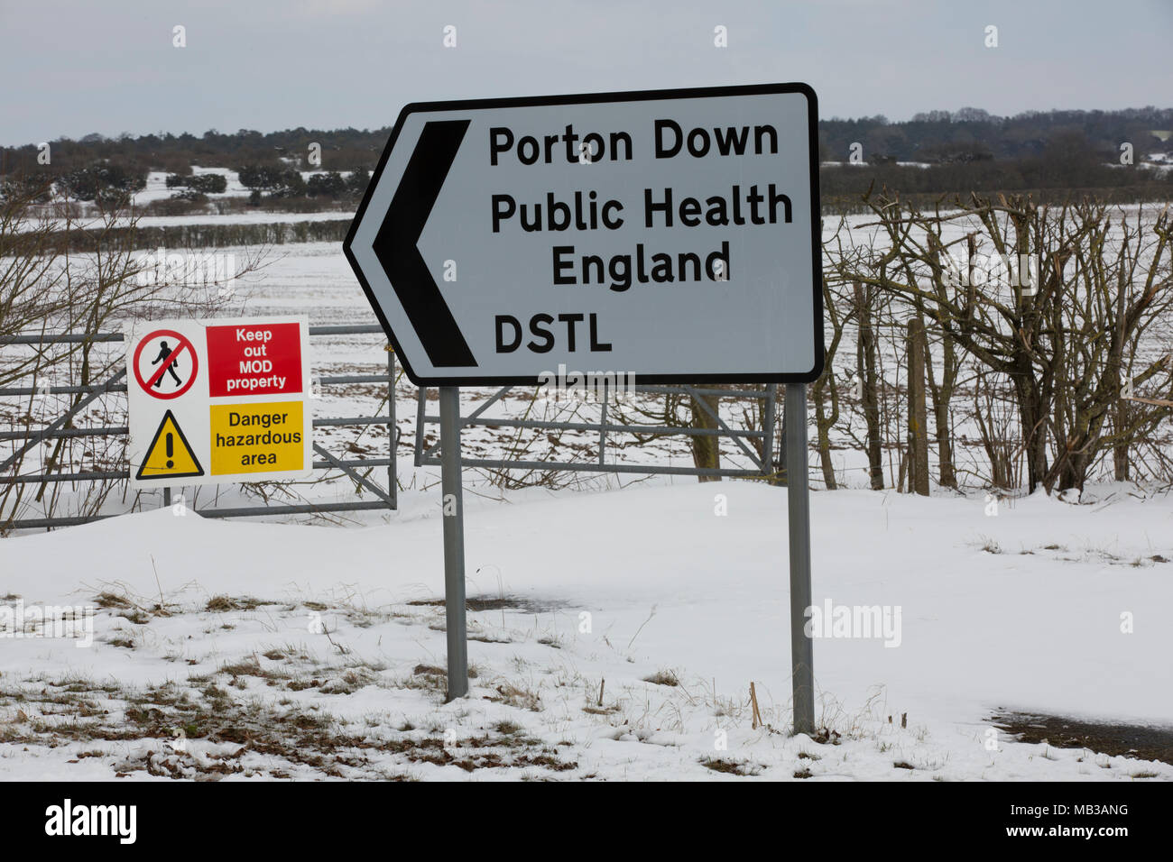 Porton Down, secretive military defence research laboratory, Ministry ...