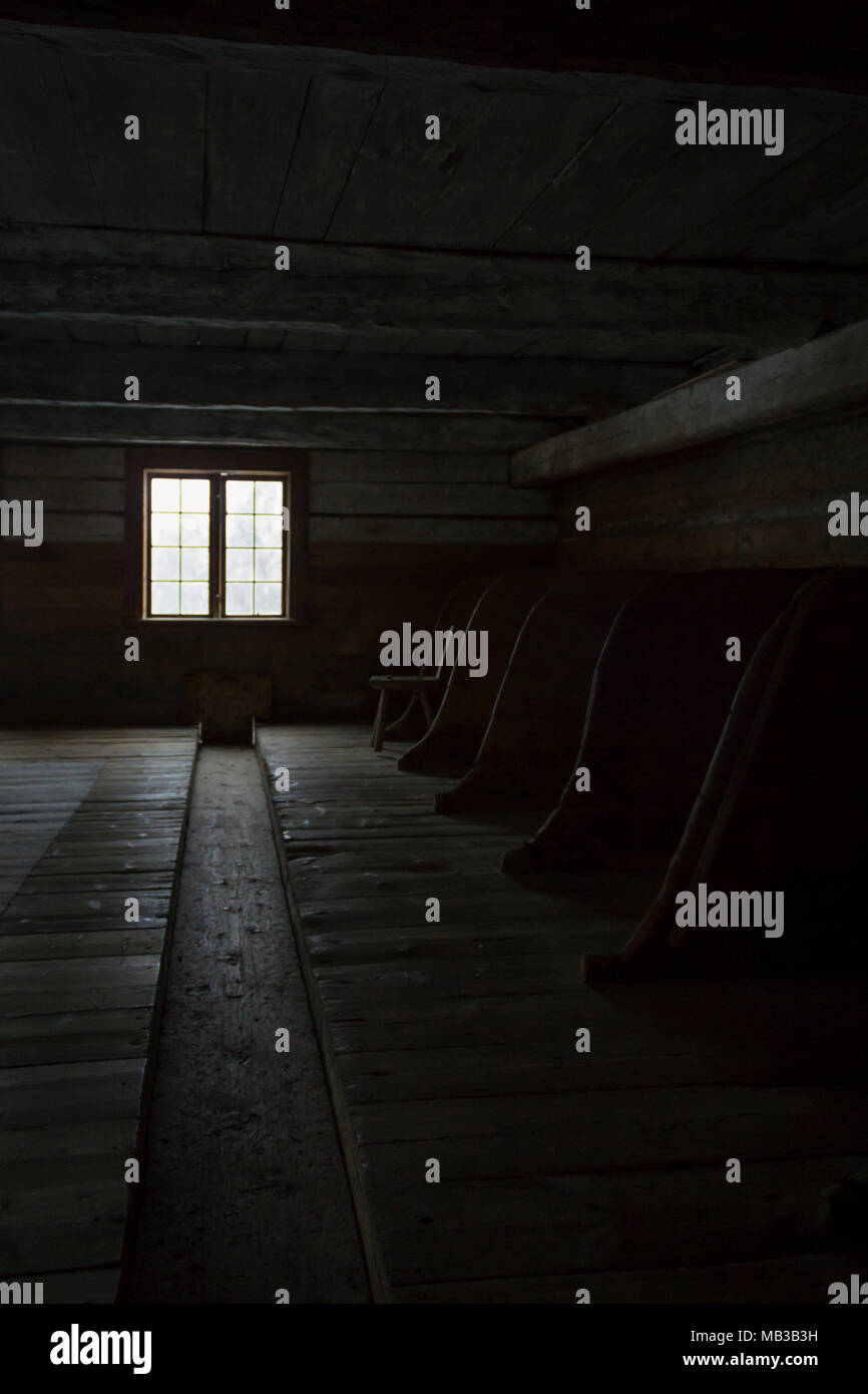 Rustic stable interior hi-res stock photography and images - Alamy