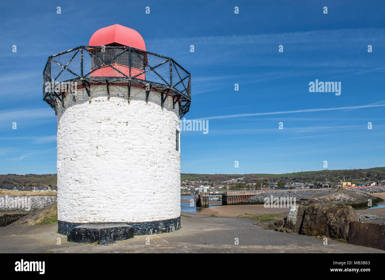 Burry port lighthouse hi-res stock photography and images - Alamy