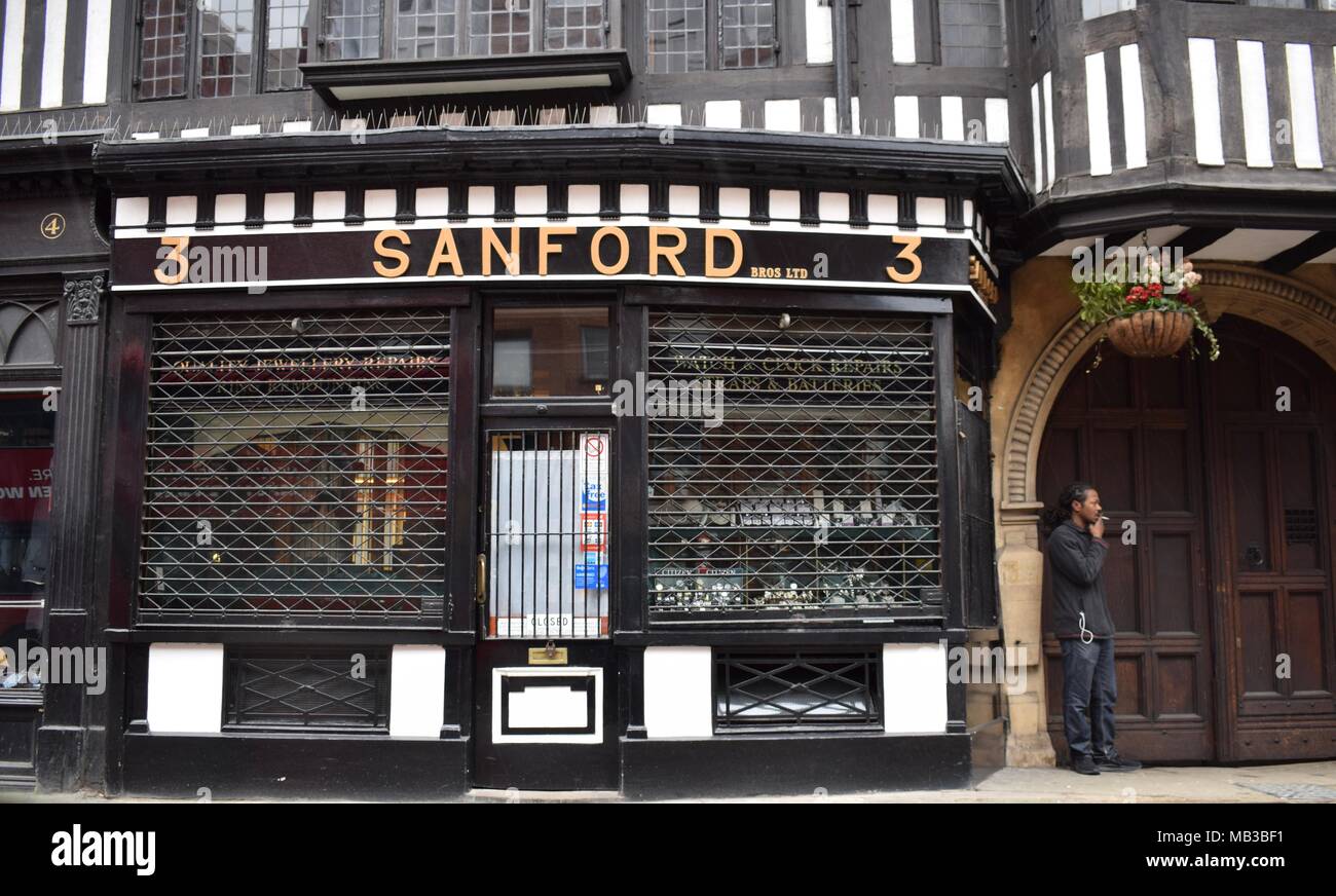 Old London Shop Stock Photo - Alamy